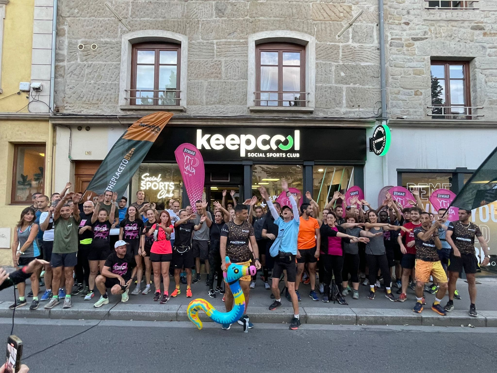 La team du Marathon de la bière en partenariat avec le SaintéCity Run - Le Marathon de la Bière 2025